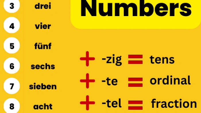 German Numbers 1 to 100: Easy Guide for Beginners